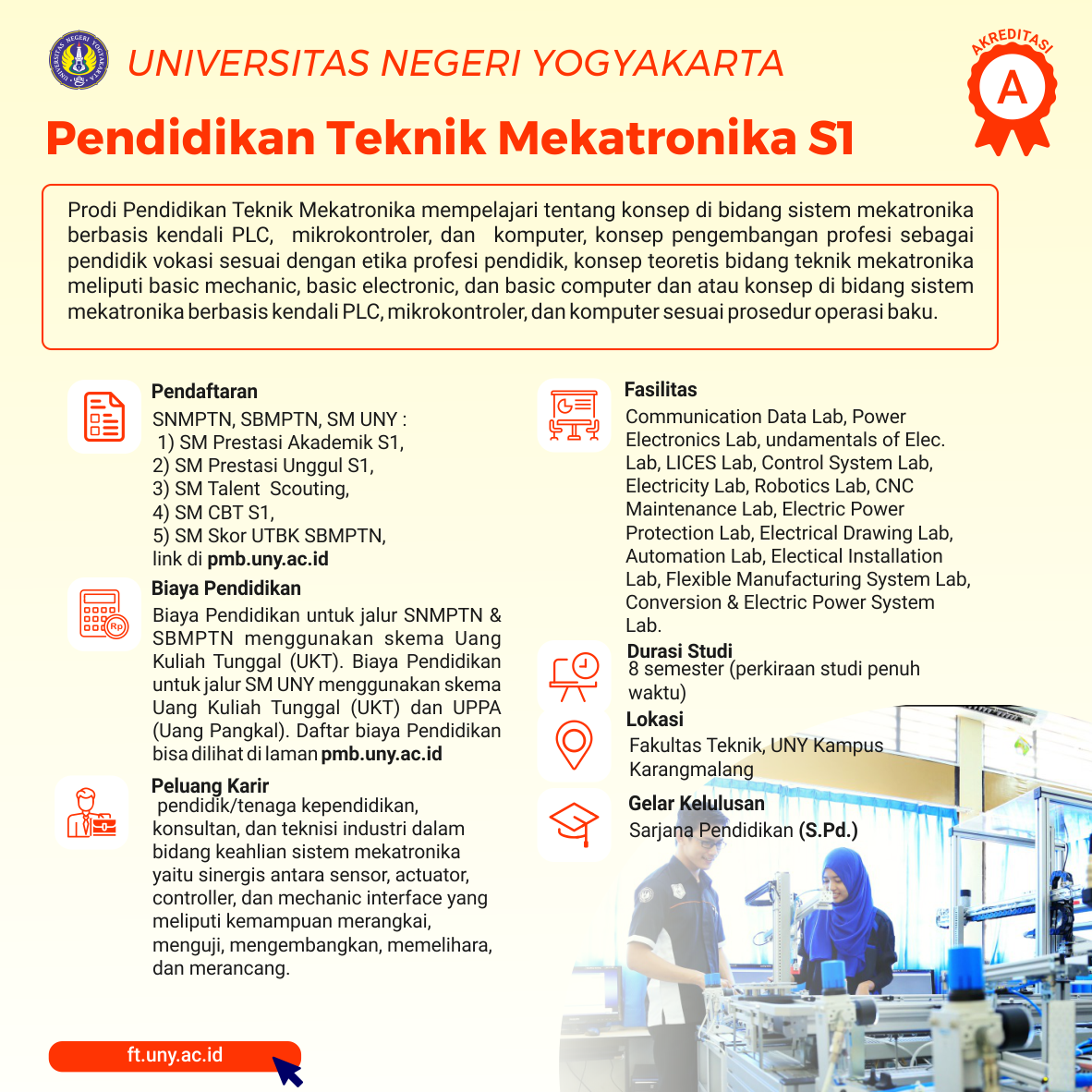 S1-Pendidikan Teknik Mekatronika | PMB UNY